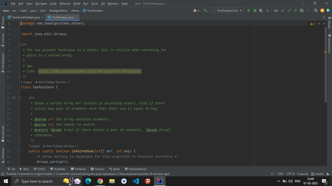 Code Redundancy For Twosumproblem · Issue 4177 · Thealgorithms Java · Github