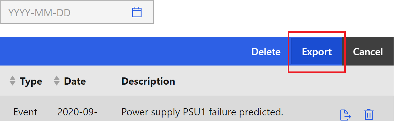 [Event logs] Fix "Export" button height on hover · Issue #38 · openbmc/webui-vue · GitHub