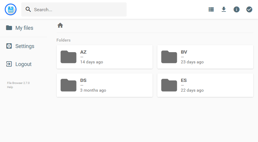 Clicking on a search result doesn't show the file. · Issue #1094 · filebrowser/filebrowser · GitHub