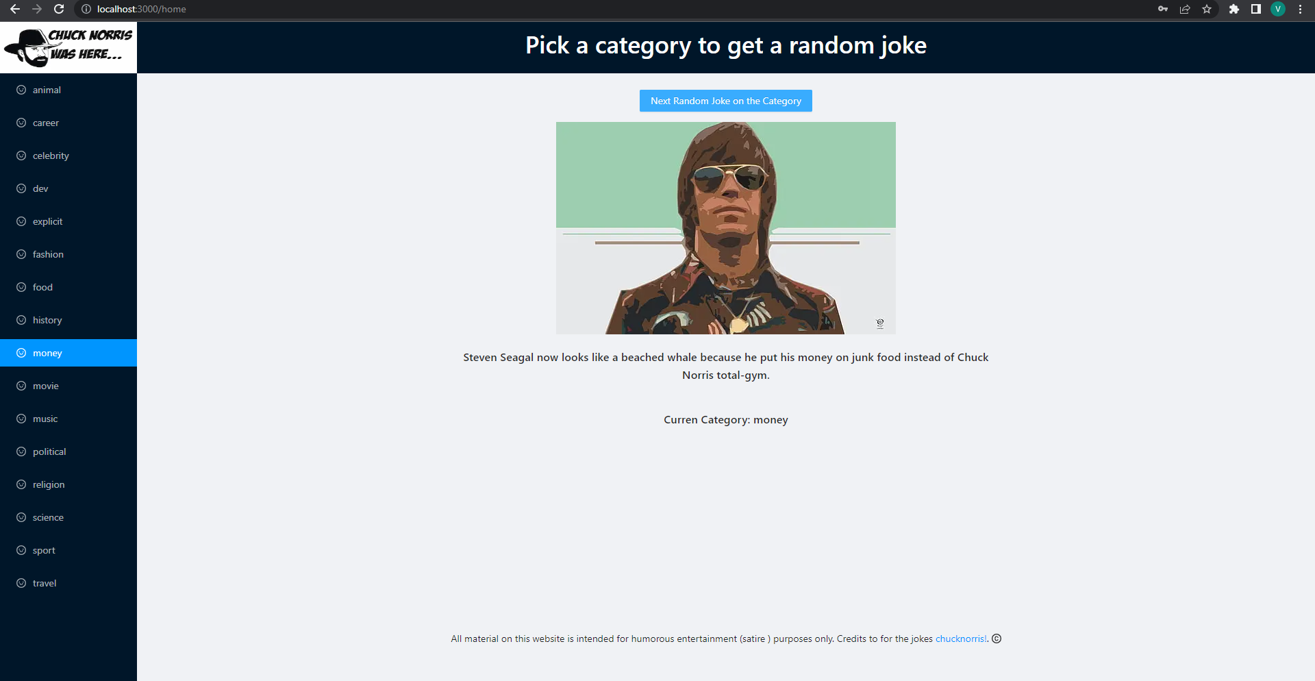 GitHub - Vurals/chuck-norris-joke-app