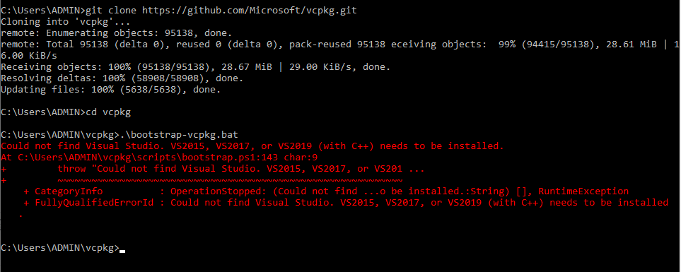 [vcpkg] bootstrap-vcpkg.bat fails · Issue #14832 · microsoft/vcpkg · GitHub
