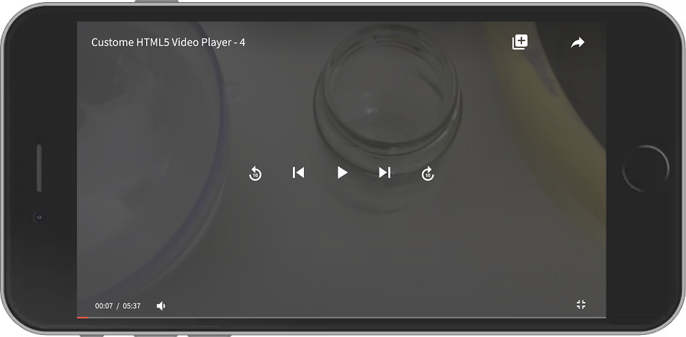 GitHub - bpasban/Custom-HTML5-Video-Player: Hello.I'm Behnam. This ...
