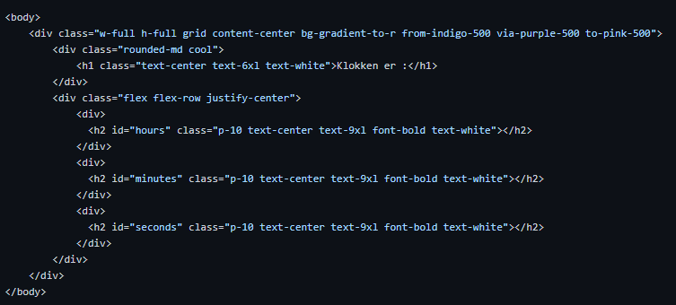 GitHub - Devco-Morkjebla/kurs-klokke: IM Kurs - HTML, TailwindCSS Klokke