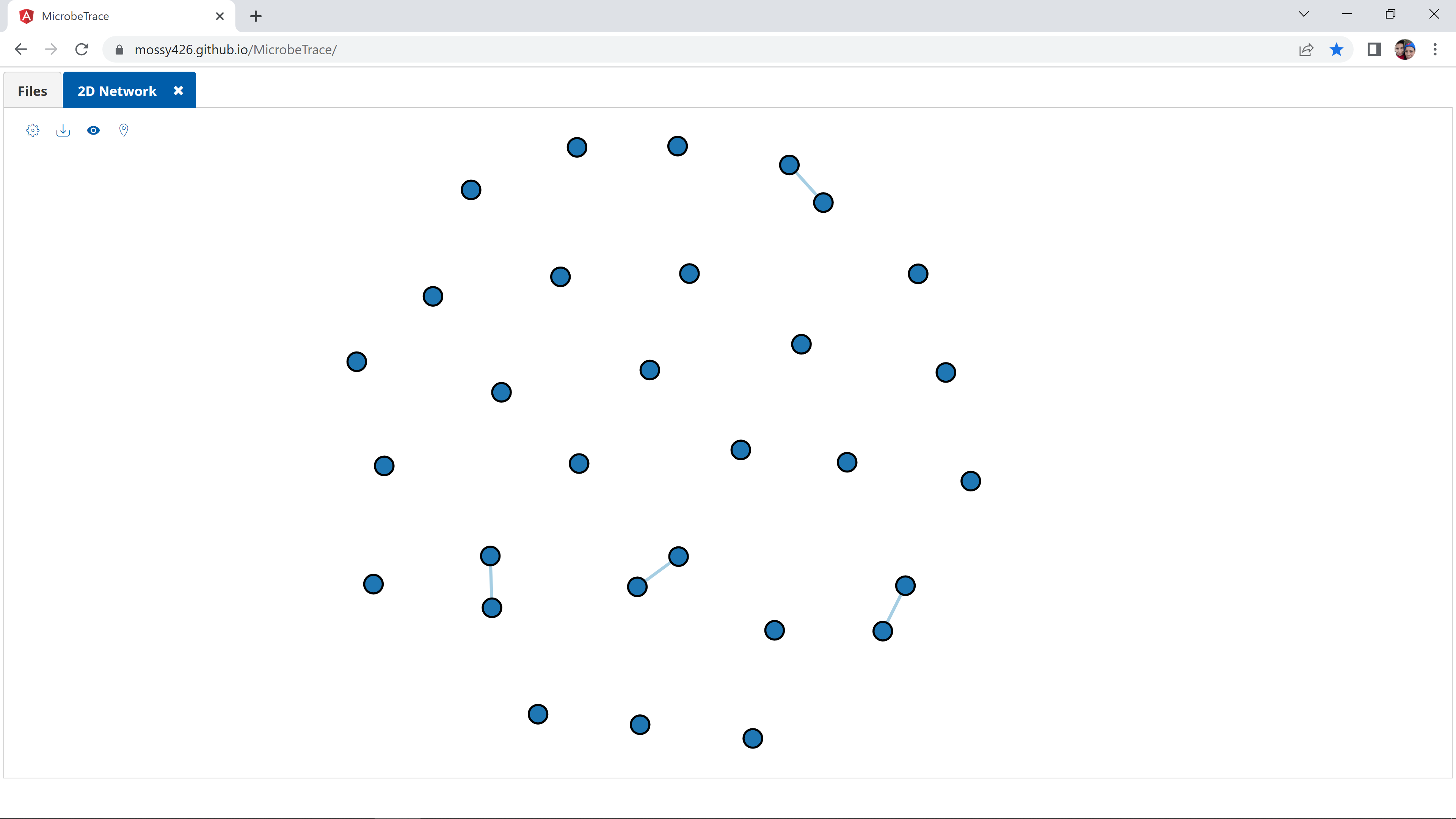 ANGULAR: Menu bar disappears after loading newick file and launching ...
