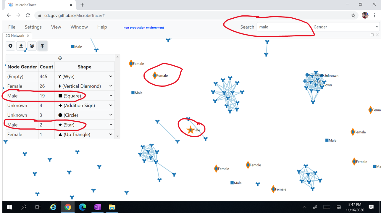 Improve node search and categories · Issue #298 · CDCgov/MicrobeTrace · GitHub