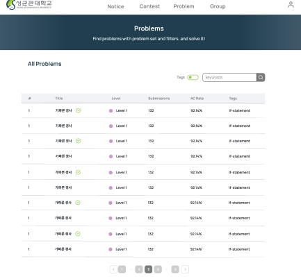 [Feature] Problem: implement Problem GET APIs for user · Issue #180 · skkuding/codedang · GitHub