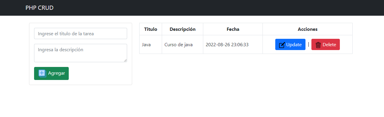 GitHub - willysmith99/crud-php