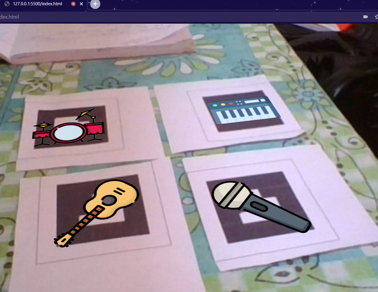 GitHub - Sehrawat2098/AR-MUSIC-APP: An application which combine ...