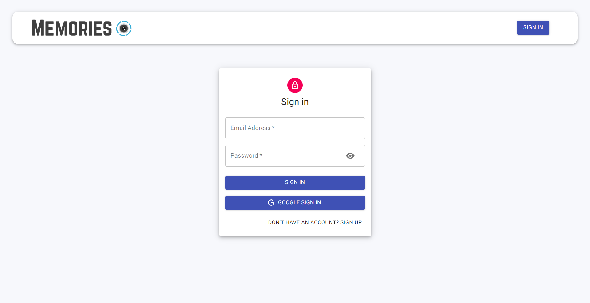 GitHub - Dipesh107/Memories-frontend: Frontend code for memories social media app.