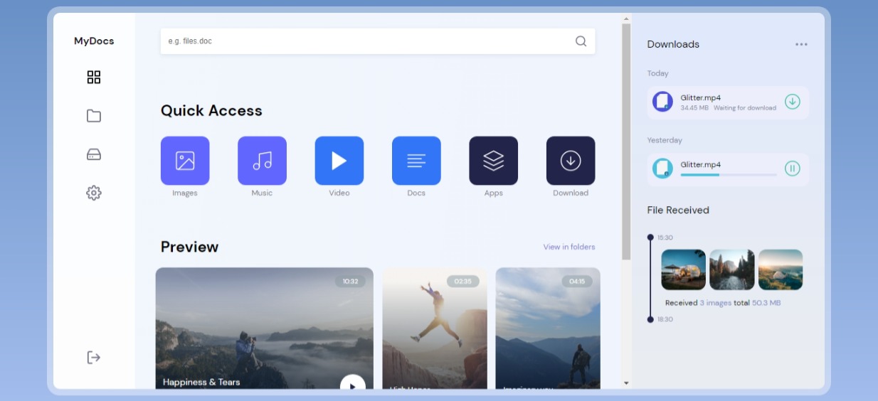 GitHub - kevinmahrous/File-Sharing-Platform: File Sharing Platform UI