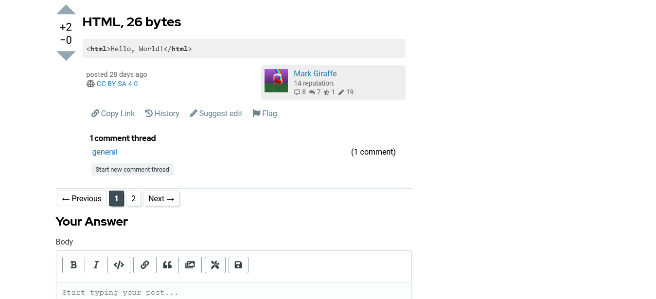 Answer link didn't work with pagination · Issue #518 · codidact/qpixel · GitHub