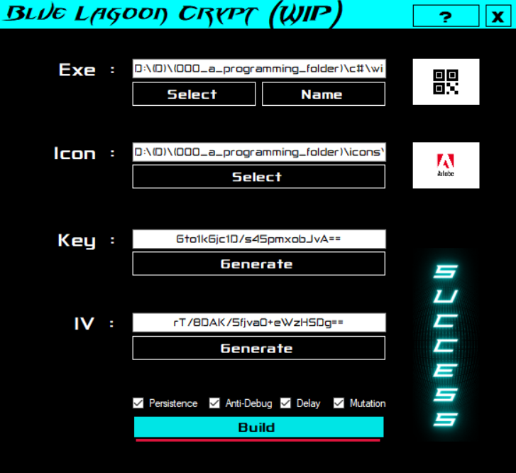 GitHub - lxcalbxy/Blue-Lagoon-Crypter: Training project for educational purposes. The project ...