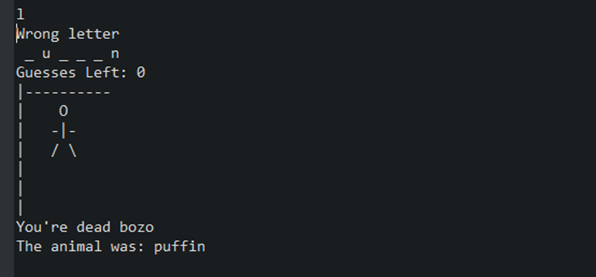 GitHub - JadEletry/Hangman: Created in Java and tested using JUnit testing