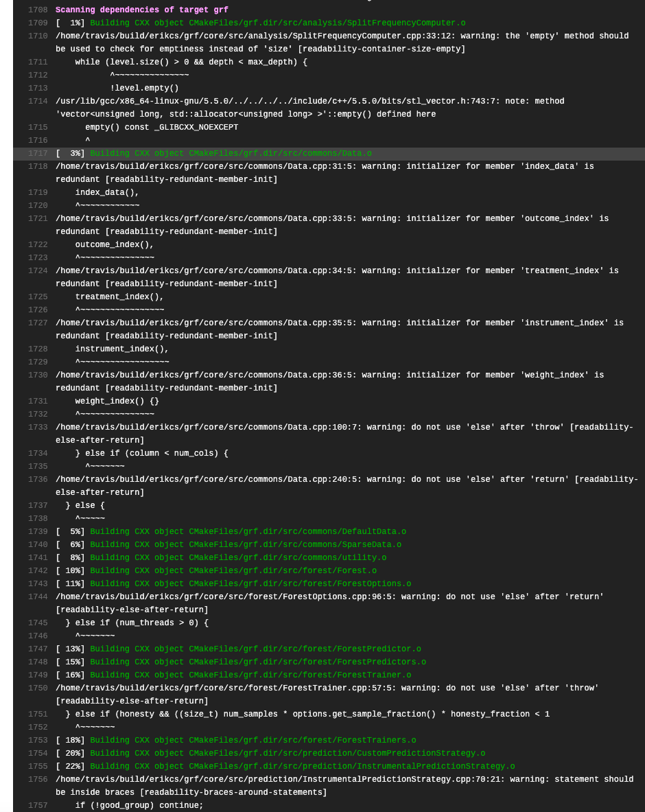 Consider adding a linter or other static analysis tool as part of the C++ build. · Issue #300 ...