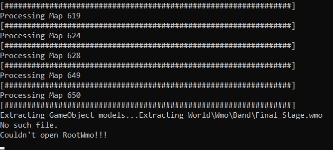 Vmap4extractorexe Couldnt Complete Its Task · Issue 3995 · Azerothcoreazerothcore Wotlk