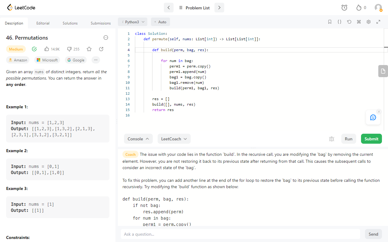 GitHub - sweetkane/leetcoach: Leetcoach is a Chrome Extension that brings ChatGPT to Leetcode so ...