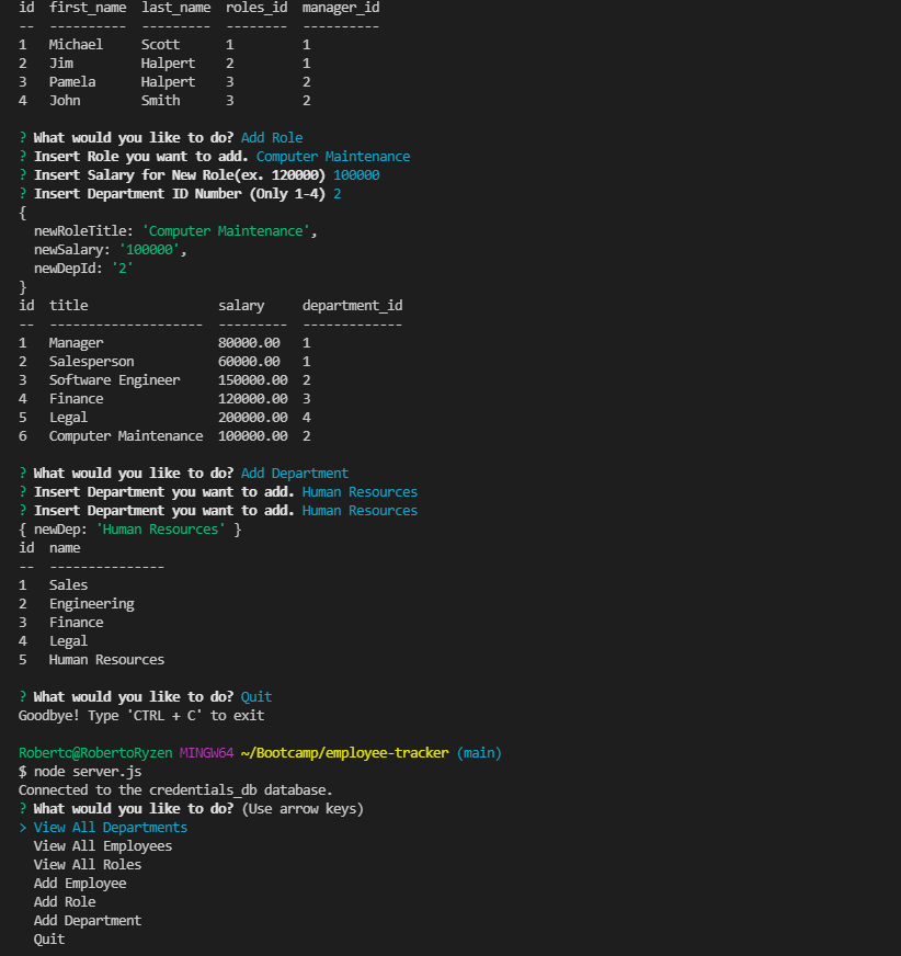 GitHub - rubbertoe64/employee-tracker