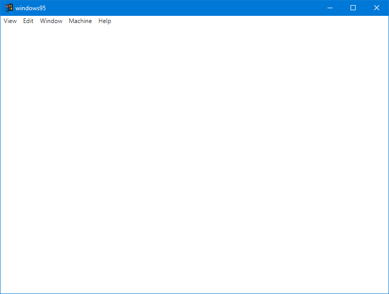 There is nothing! · Issue #217 · felixrieseberg/windows95 · GitHub