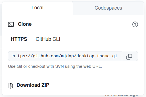 GitHub - mjdxp/desktop-theme: My own personal Xfce desktop theme.
