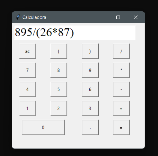 GitHub - SEREMM/CalculadoraGraficaTkinter: Calculadora gráfica tkinter