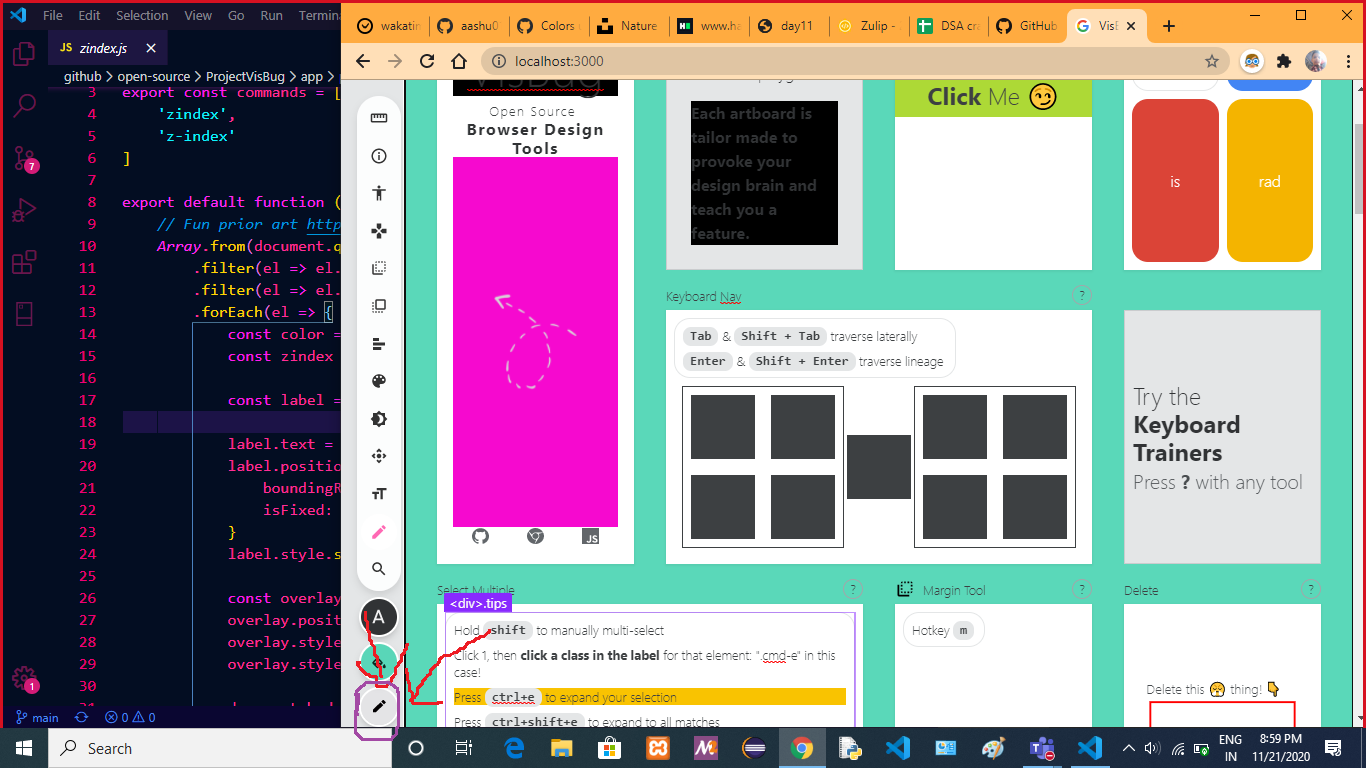 Colors used for highlighting web elements are inaccessible · Issue #423 · GoogleChromeLabs ...