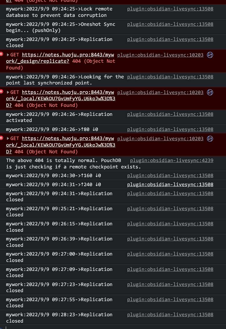 [RESYNC FAILED]could not replicate to remote couchdb(normal before) · Issue #107 · vrtmrz ...