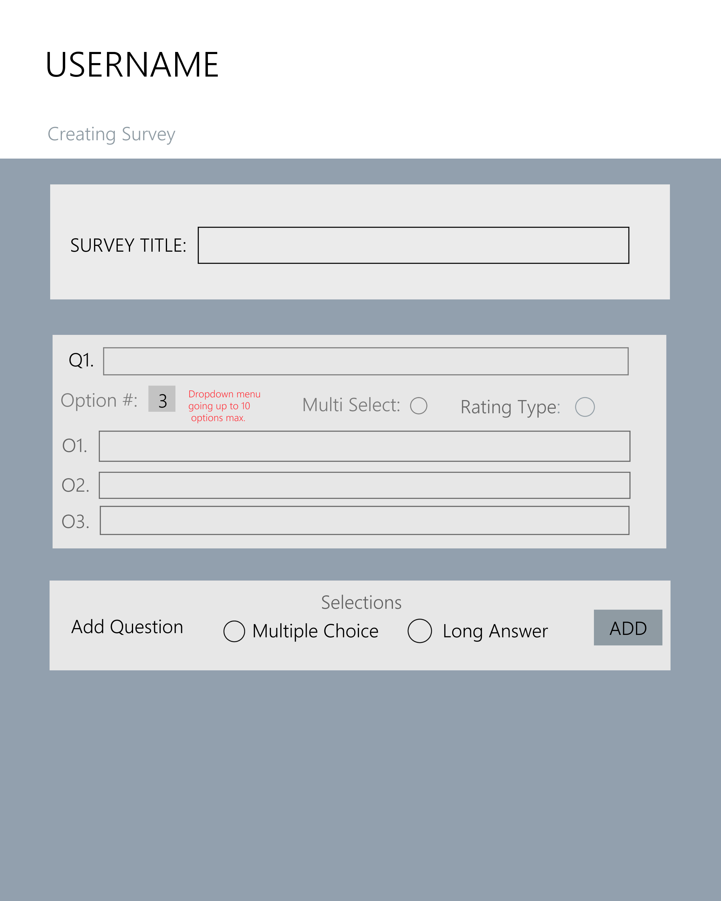 Create template for creating a survey. · Issue #1 · Daniel-W-Innes ...