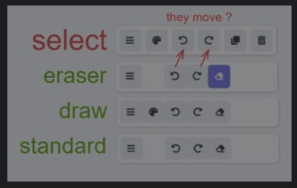8. 🐞the buttons are bouncing · Issue #5647 · excalidraw/excalidraw · GitHub