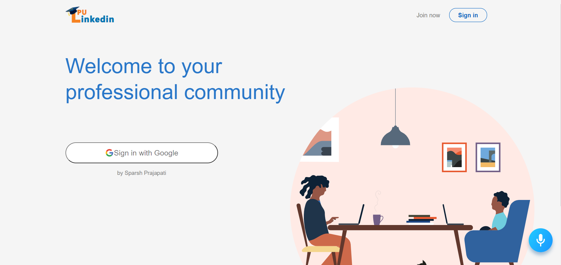 GitHub - sparshp/LinkedIn-clone