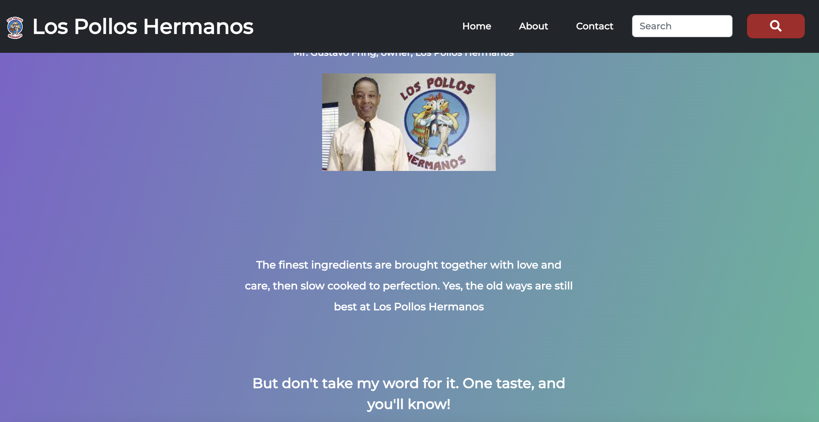 Contact us section has duplicate texts · Issue #152 · flyingSaucer87/los-pollos-hermanos · GitHub