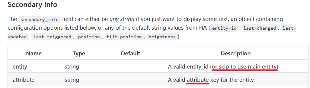 Add State As Valid Secondaryinfo Option · Issue 273 · Benctlovelace Multiple Entity Row · Github