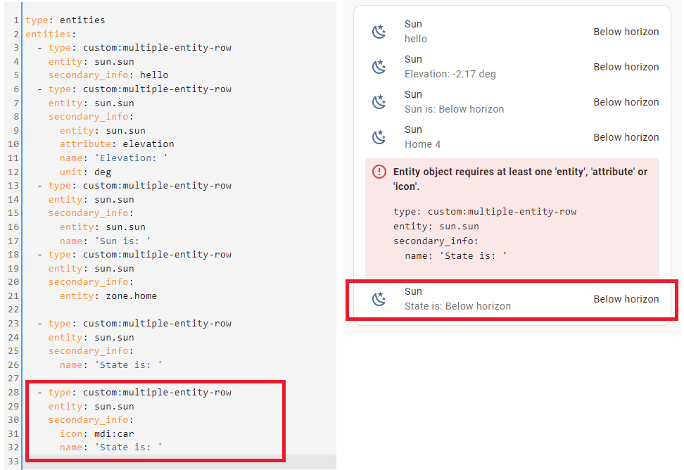 Add State as valid Secondary_Info option · Issue #273 · benct/lovelace-multiple-entity-row · GitHub