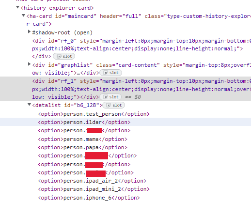 [optimization] Do not add a list of entities into DOM if "selector: hide" · Issue #110 ...