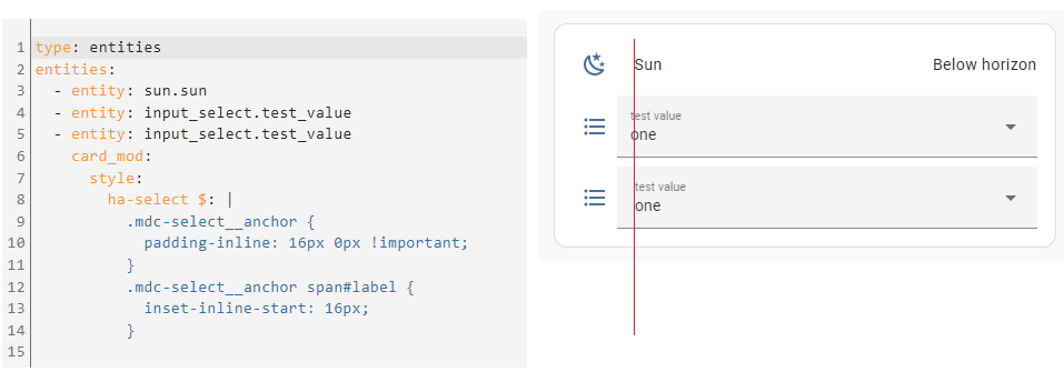 Ugliness With Helpers Showing Up In Cards With Misaligned Labels · Issue 13800 · Home Assistant
