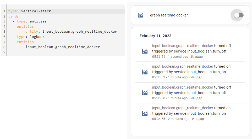 Logbook/logbook card is showing the wrong icon of an input helper · Issue #15418 · home ...