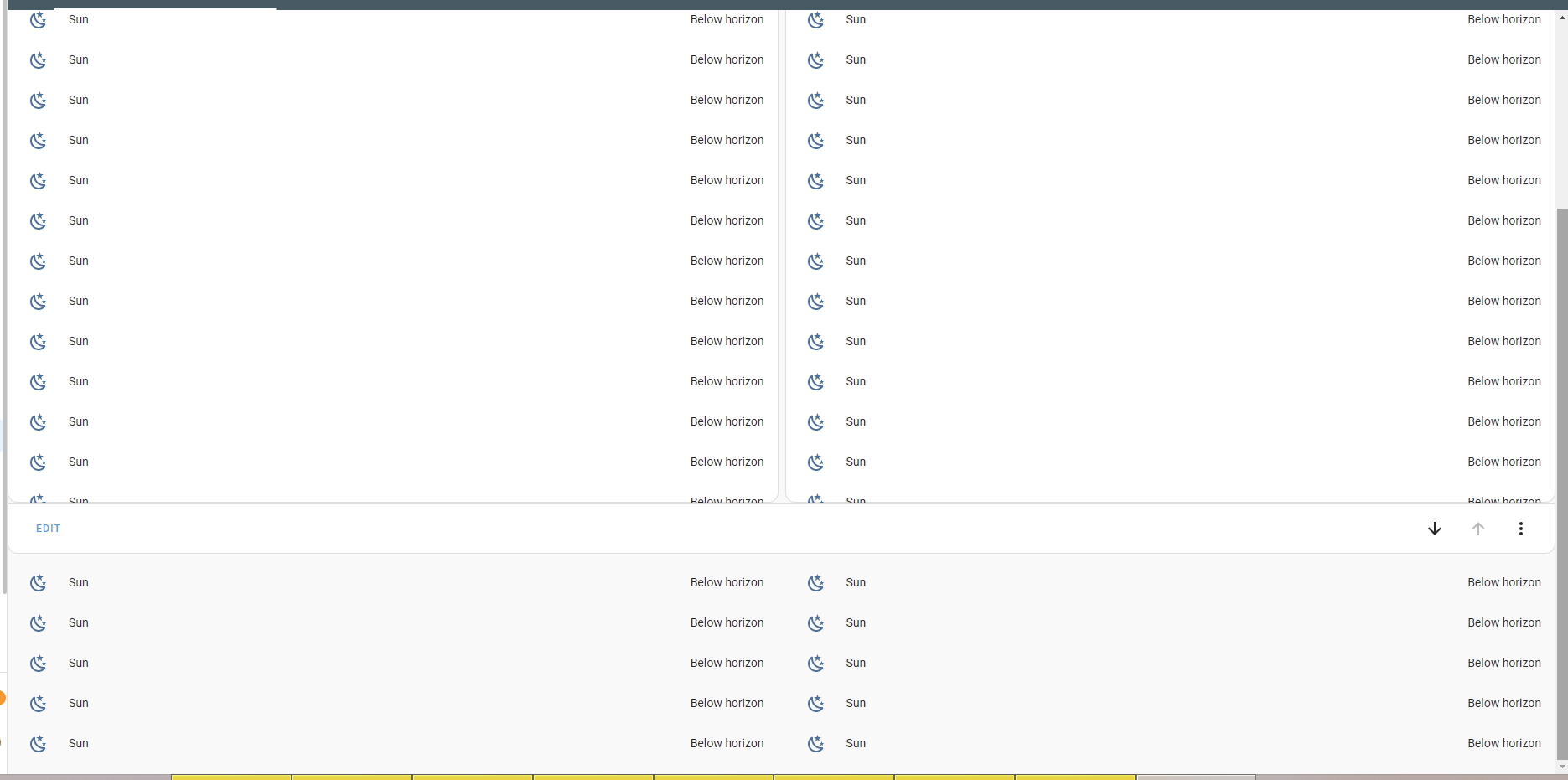 Entities card borders are not where they should be · Issue #16157 · home-assistant/frontend · GitHub
