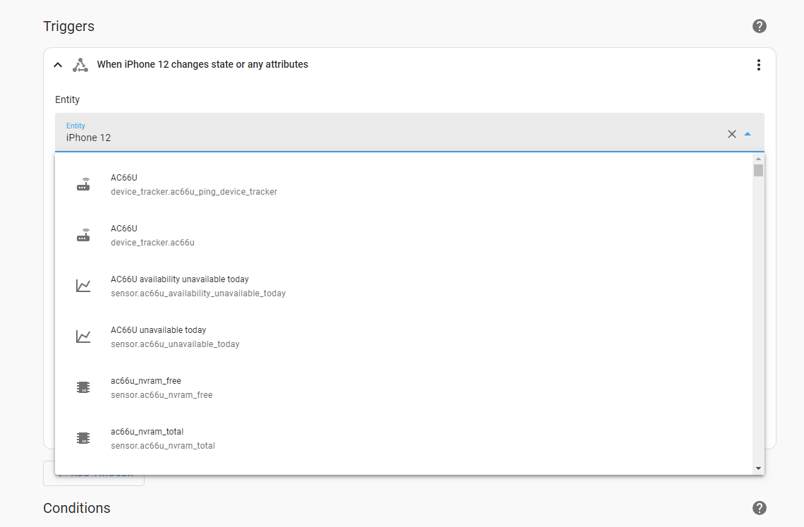 Drop Down Entity Selector In Automation Editor Chooses Wrong Entity