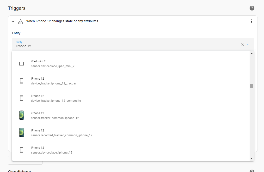 Drop down entity selector in automation editor chooses wrong entity with duplicate names in ...
