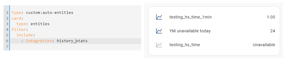 "Integration" filter: not all entities are listed (possibly only ...