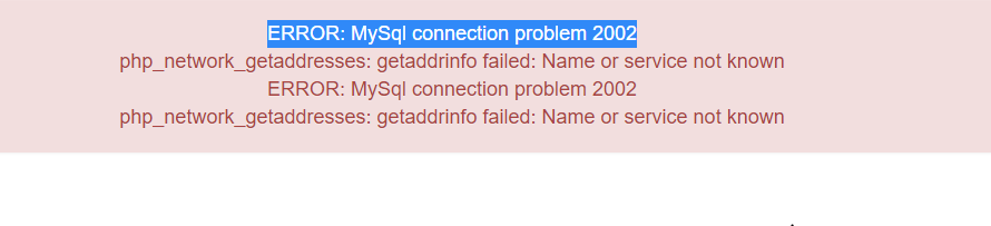 Error Mysql Connection Problem 2002 · Issue 69 · Ocsinventory Ngocsinventory Docker Image