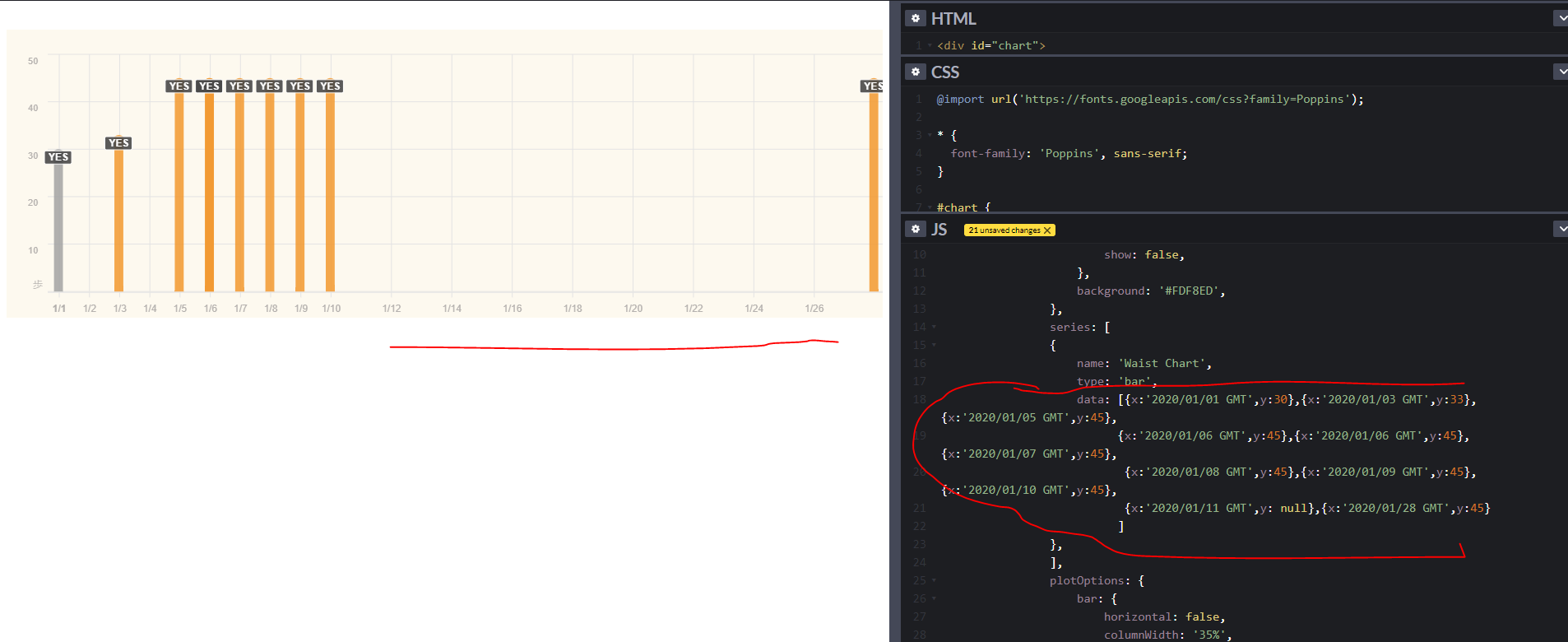 Need to show all xasix labels · Issue #1995 · apexcharts/apexcharts.js · GitHub