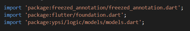 Unused Import Warning If Override Tostring Exists · Issue 850 · Rrousselgit Freezed · Github