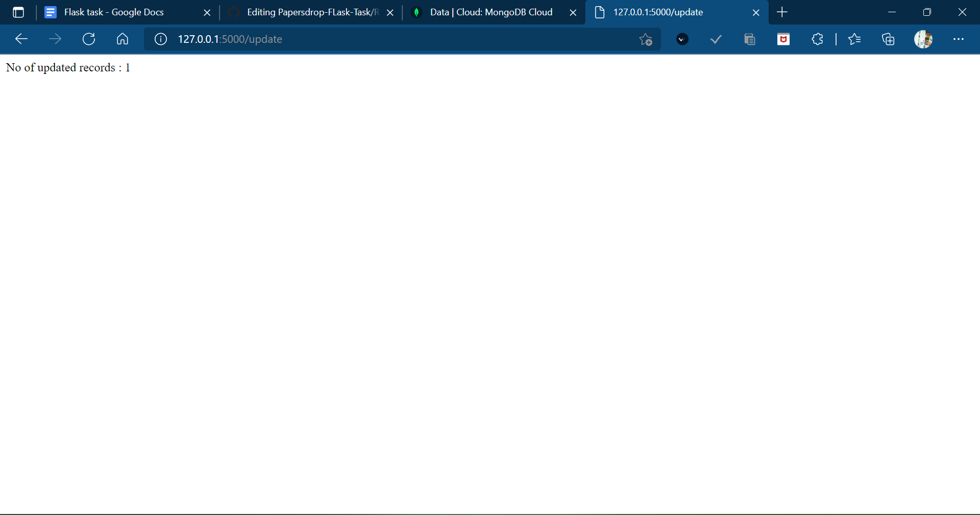 GitHub - Tharun-PS/Papersdrop-FLask-Task: 1st round selection for ...