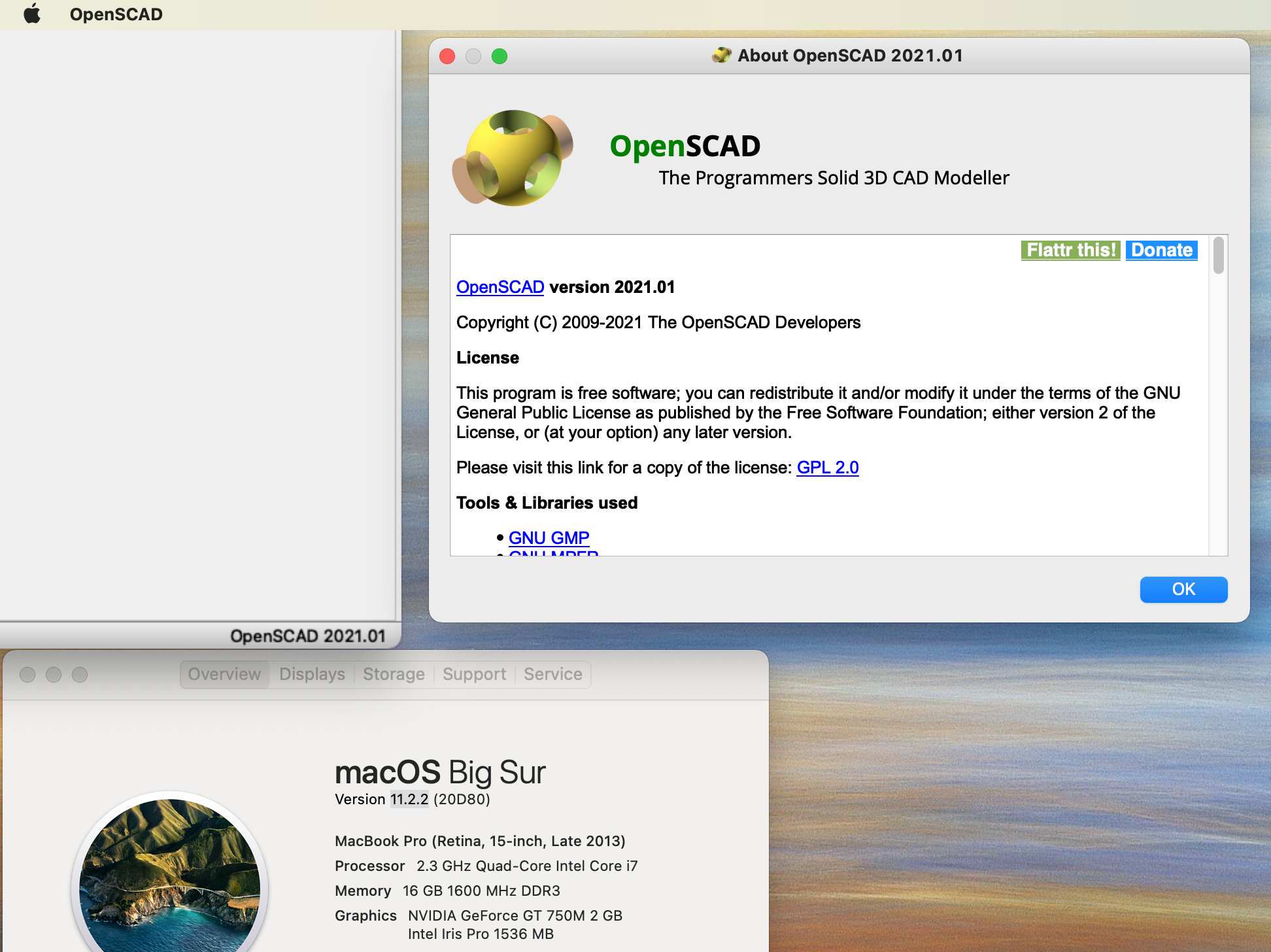 2021.01 not working on macos: 11.2.2 · Issue #3708 · openscad/openscad · GitHub