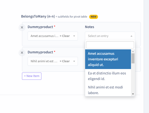 [Bug] With two select2 in the same subfield, options of the dependent subfield are disabled ...