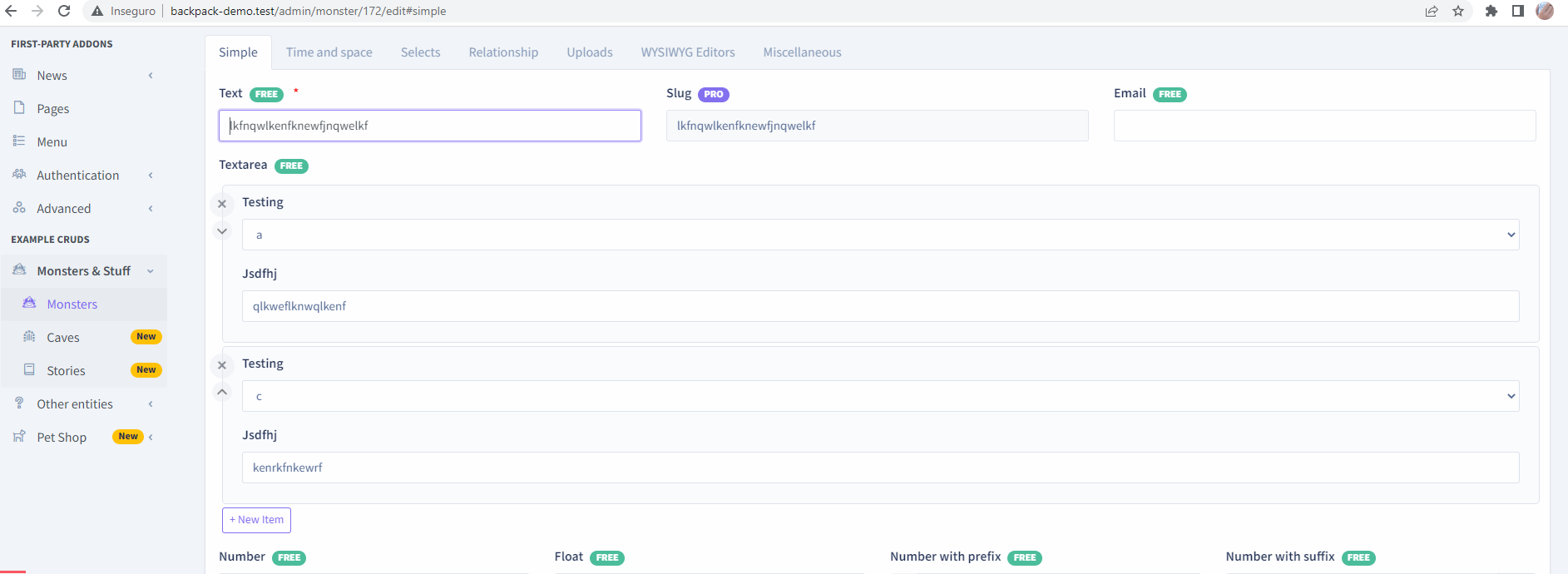 [Bug] Repeatable values not filled when open edit form (backpack pro) · Issue #4604 · Laravel ...