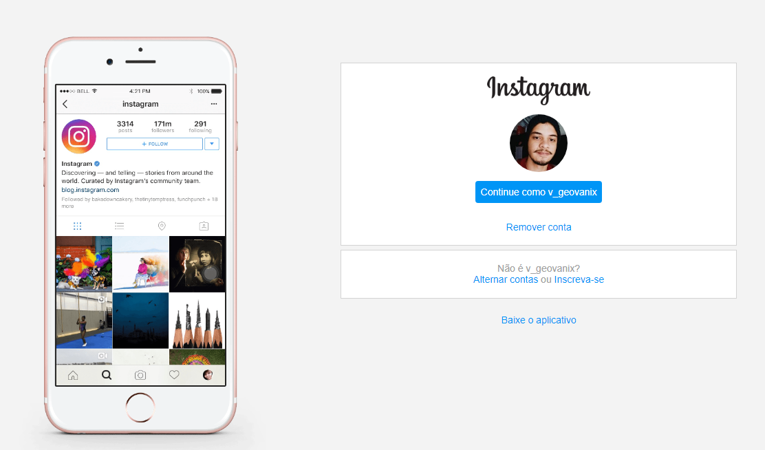 GitHub - VitorGeovani/dio-desafio-instagram-css: Recriando a interface ...