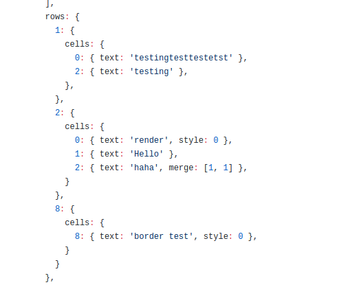ajax返回json数据赋值给x-spreadsheet的loadData方法不显示 · Issue #106 · myliang/x ...