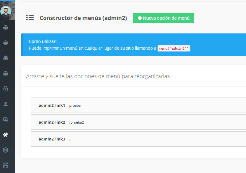 New menu added on sidebar has no href on it. · Issue #5113 · thedevdojo/voyager · GitHub