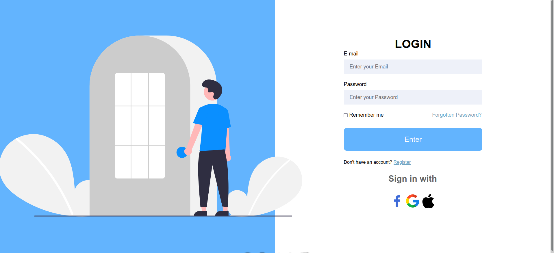 GitHub - KendiHashimoto/Login-Screen: 📥 A Login Screen